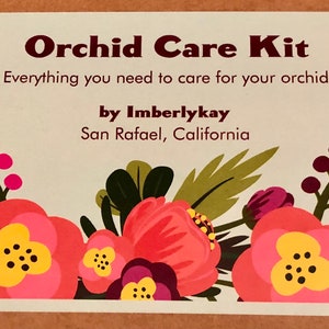 The Deluxe Orchid Care Kit Great Gift for Orchid Lover, Plant Lover, or ...