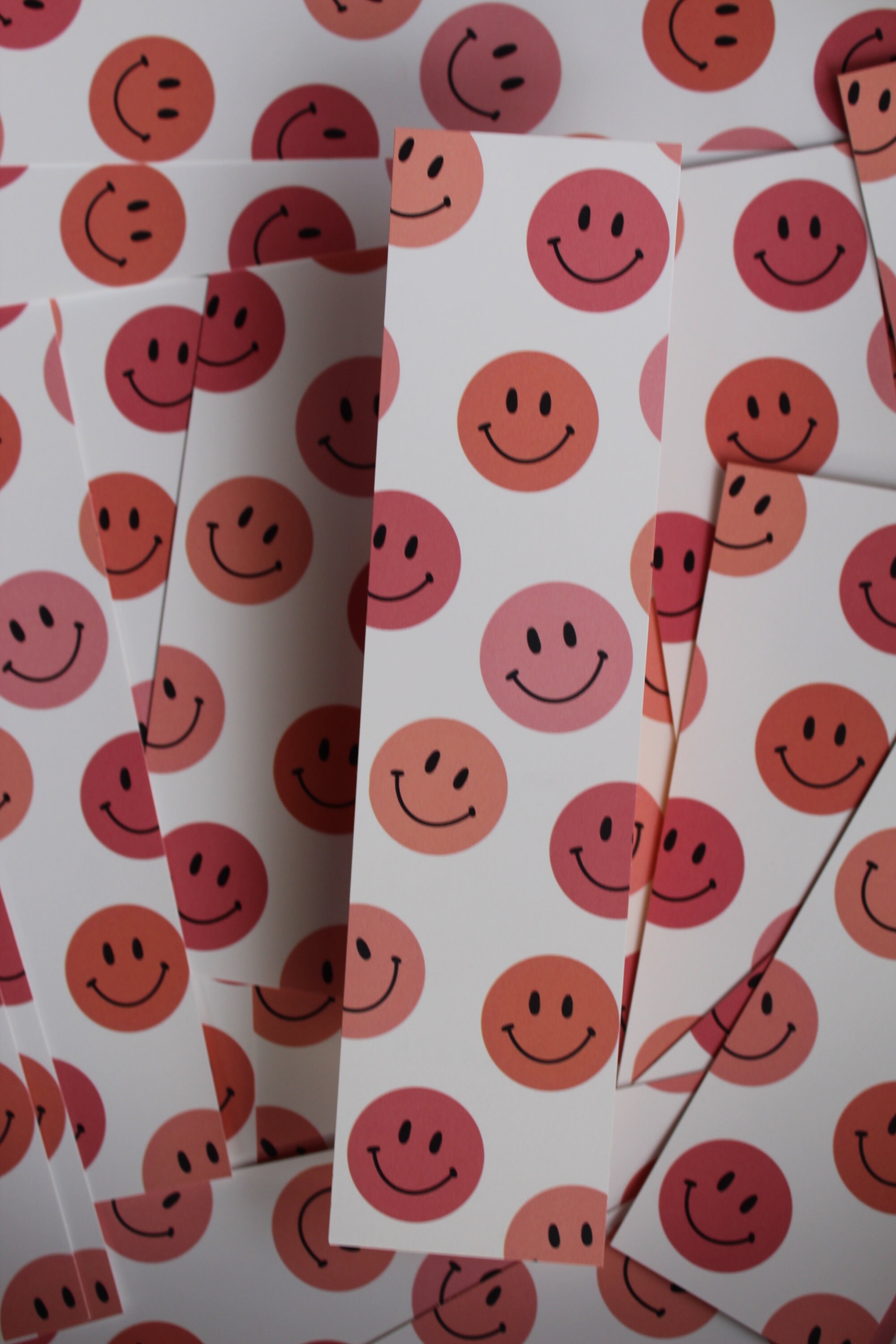 Smiley Face Bookmark With Verses on Back 2 X 8 | Etsy