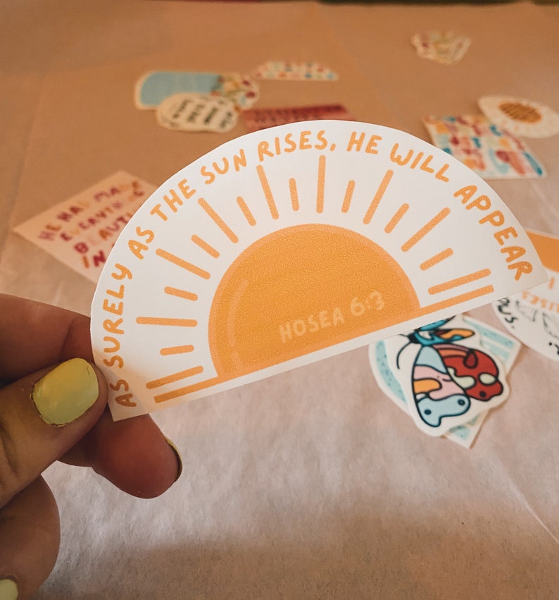 Colorful Aesthetic Christian Sticker Pack 17 Stickers - Etsy