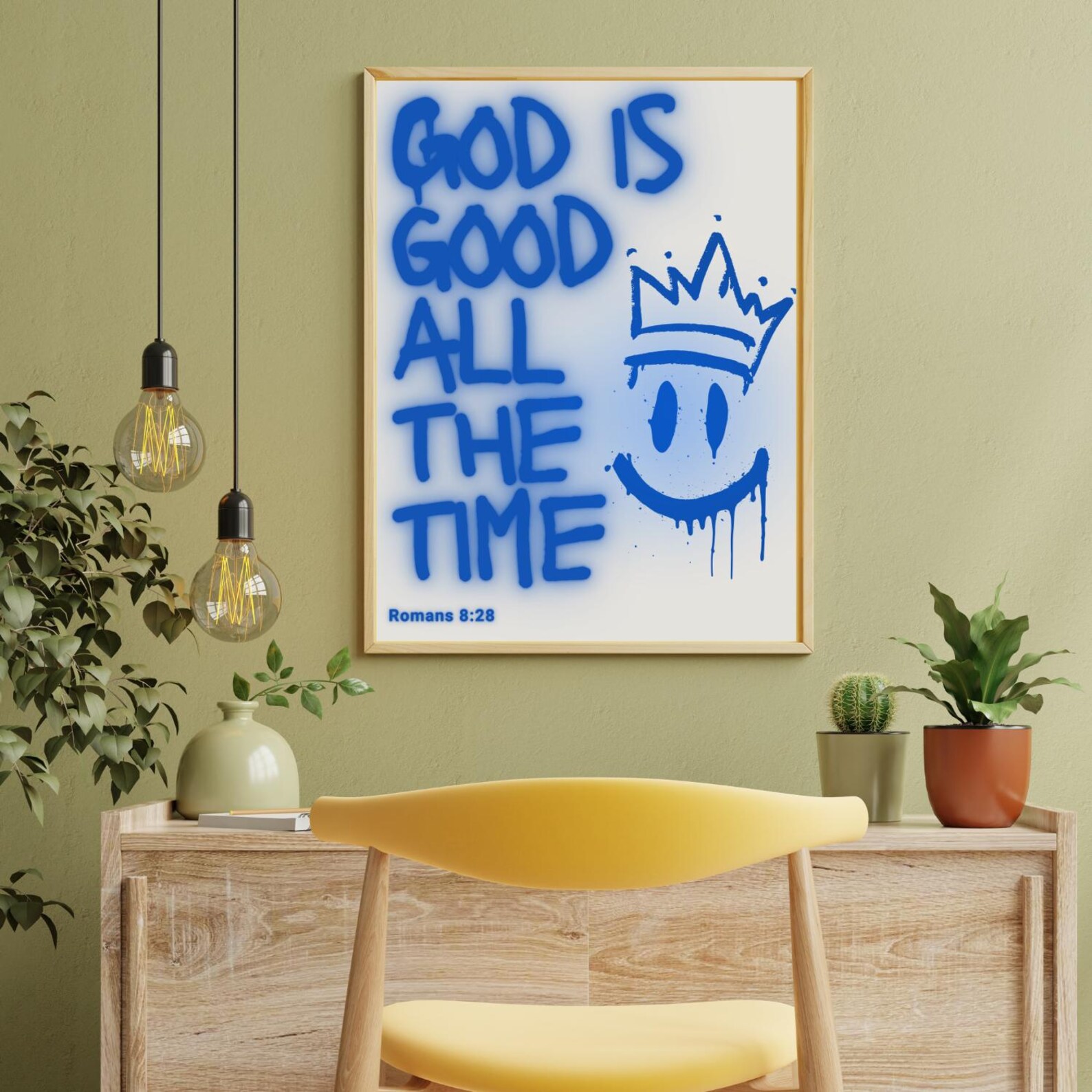 God is Good Poster: Christian Art Print (digital Download) - Etsy