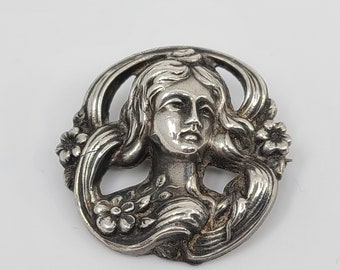 Sterling Art Nouveau | Etsy