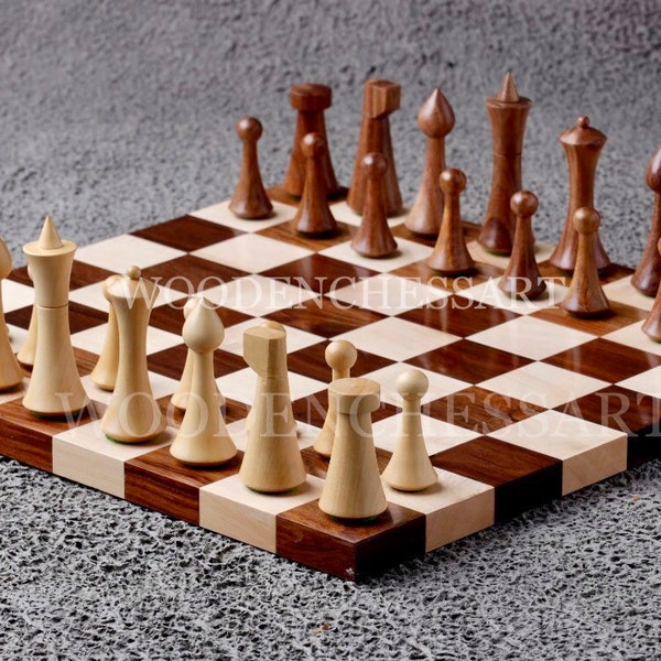 Minimalist Chess Set - Etsy