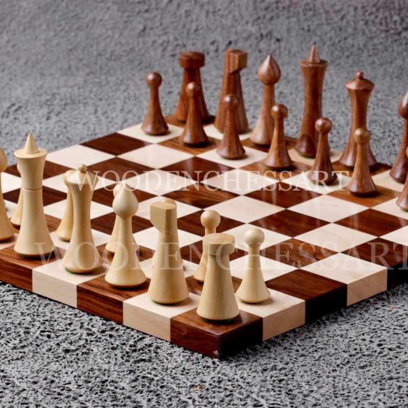 Minimalist Chess Set - Etsy