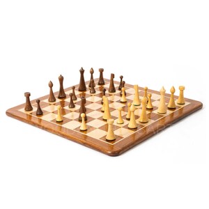 4 Herman Ohme Original 1950's Minimalist Chess Pieces & - Etsy