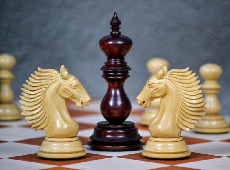 4.6 Altamur II Staunton Luxury Chess Pieces Only in Bud - Etsy