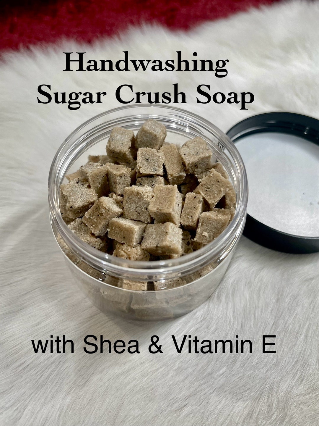 100ct. Sugar Crush Shea Butter Soap With Vitamin E | Handmade Sugar ...