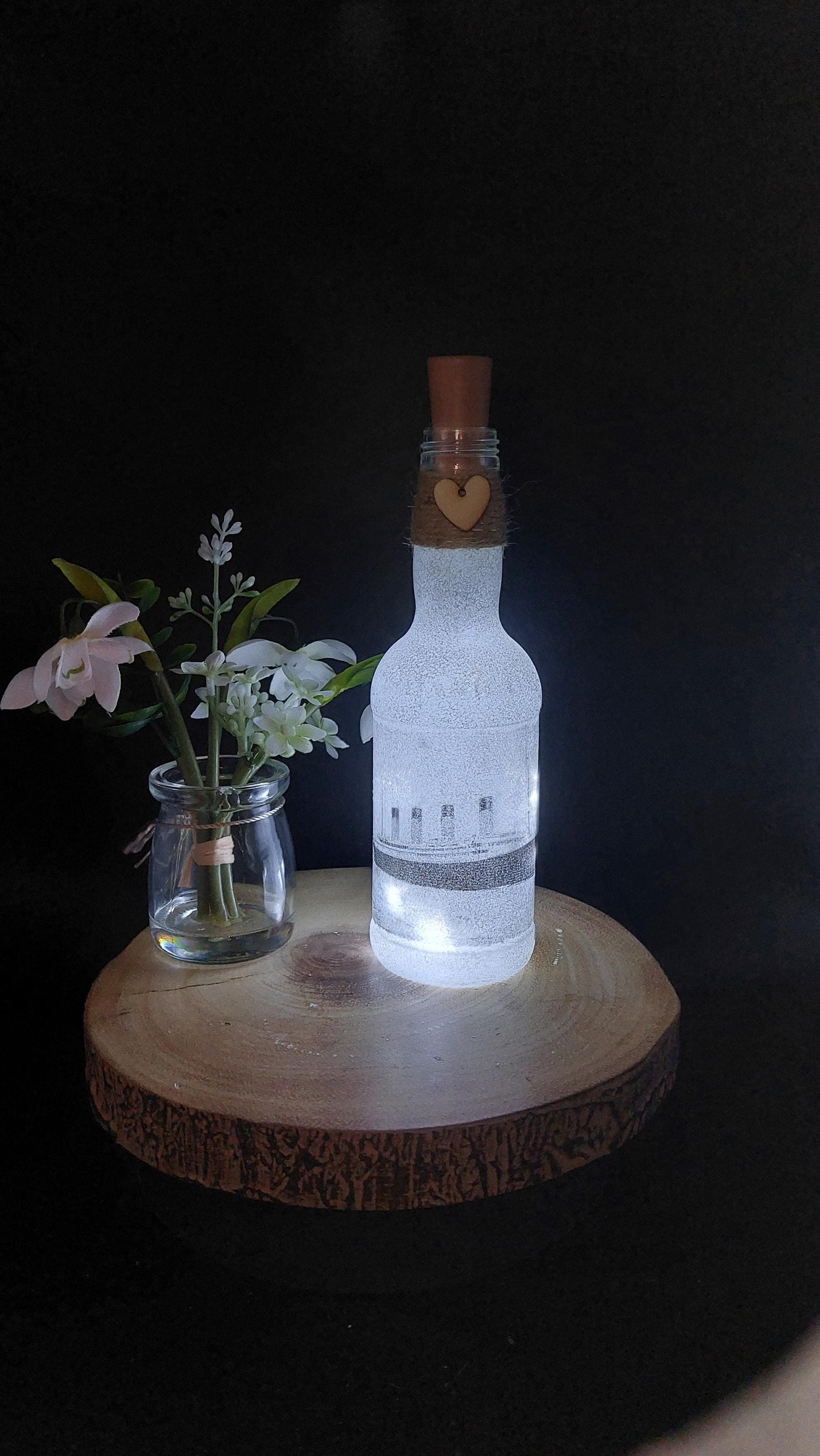 Handcrafted Titanic Light up Bottle – Illuminated Nautical Decor ...
