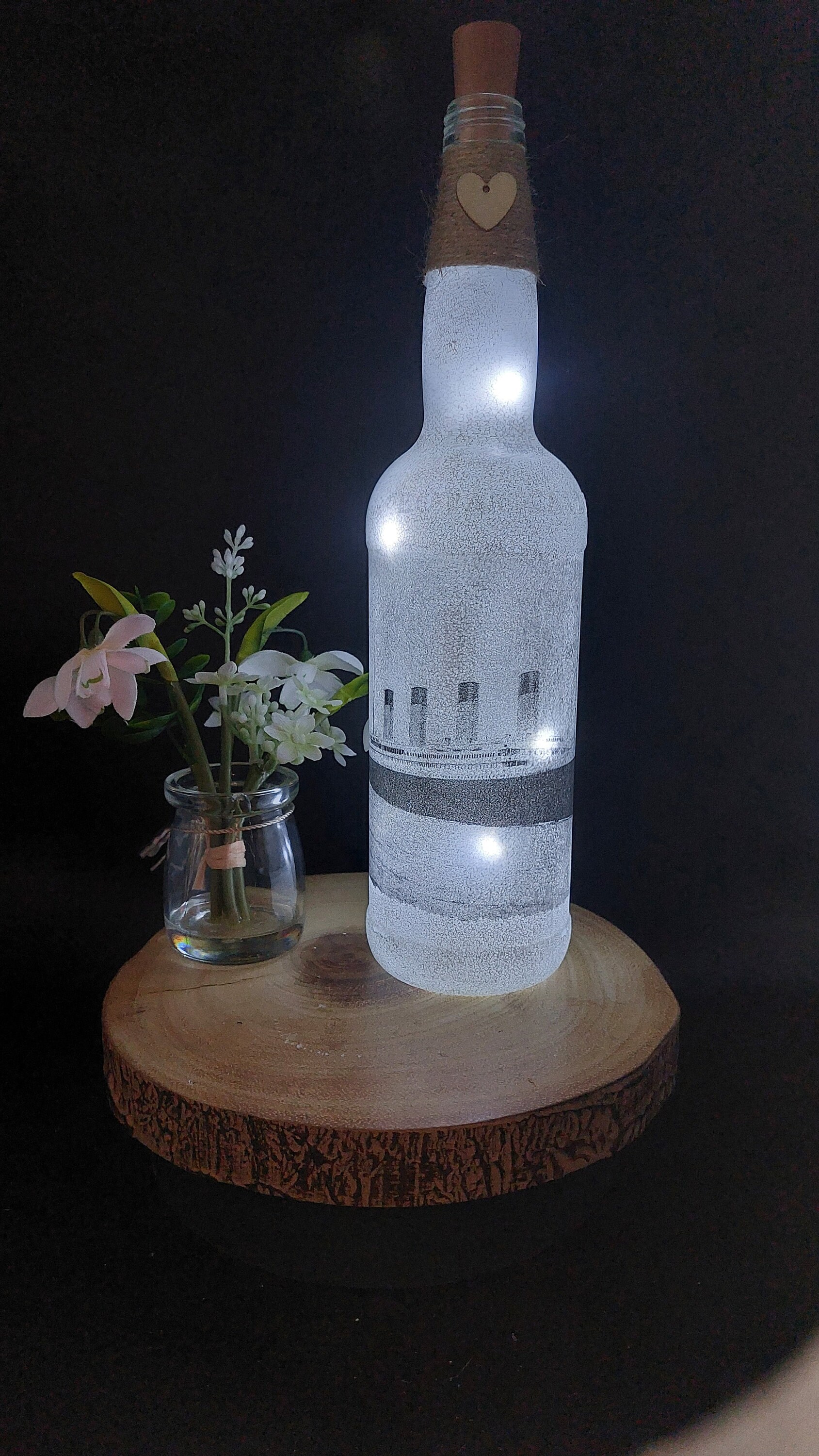 RMS Titanic Light up Bottle - Etsy