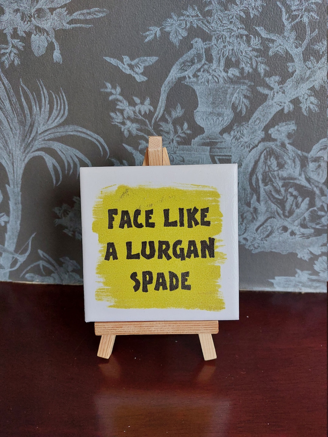 Northern Irish Slang Face Like a Lurgan Spade Single Coaster - Etsy