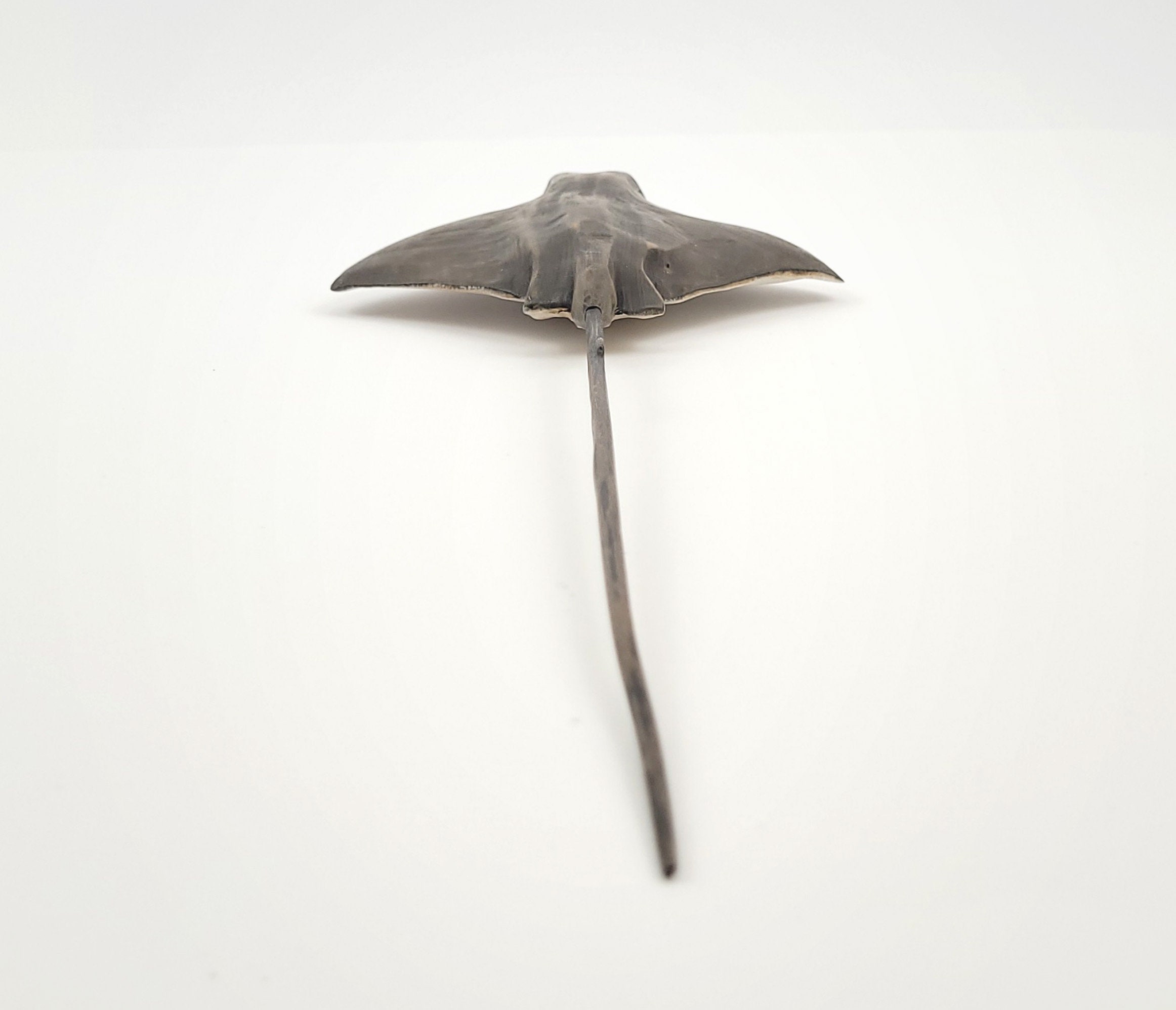 Handmade Linden Wood Stingray Sculpture, Ocean Decor - Etsy