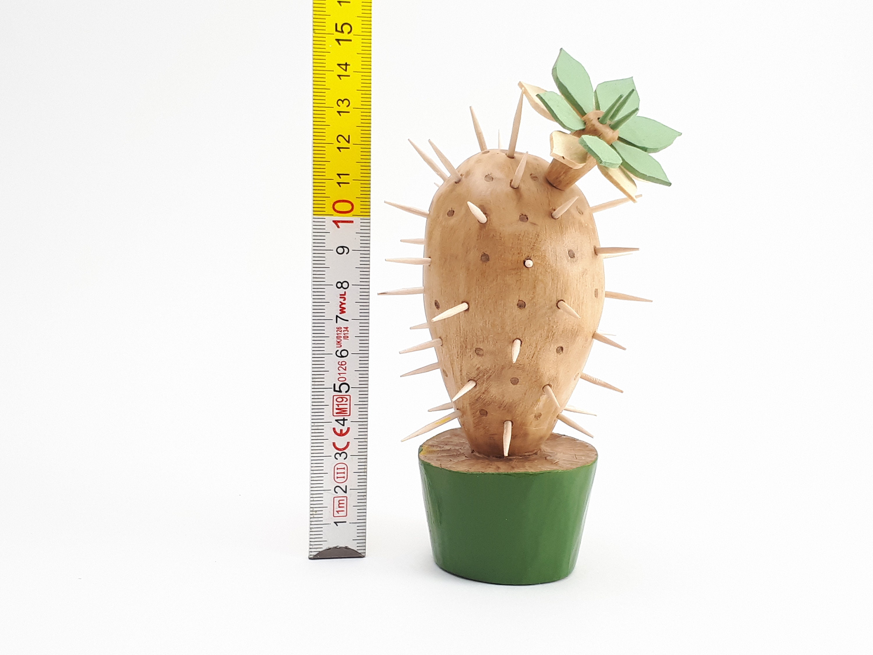 A Flower Made of Wood, A Cactus to Decorate the House, A Detail for a ...