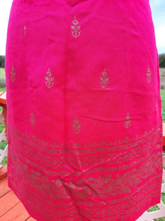 1990s y2k? Casual Corner Annex vibrant pink summer dr… - Gem