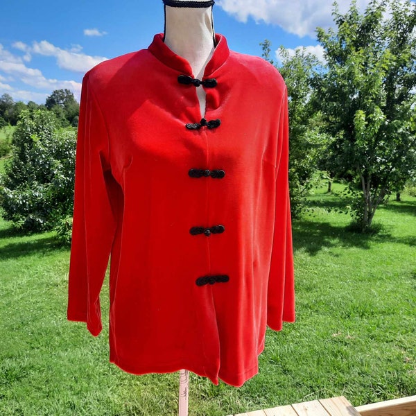 Frog Closure Blouse - Etsy