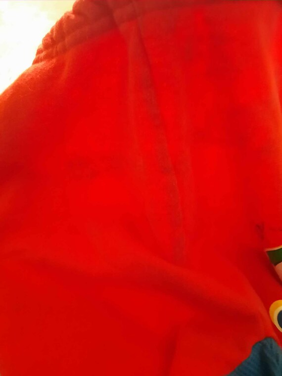 1990s Colorblock red, blue, and green Betty Boop pull… - Gem