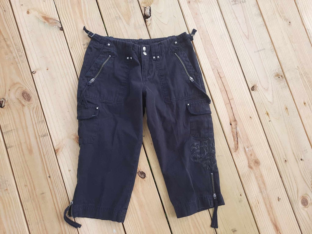Harley Davidson Motorcycles Grunge Gothic Capri Pants Punk - Etsy