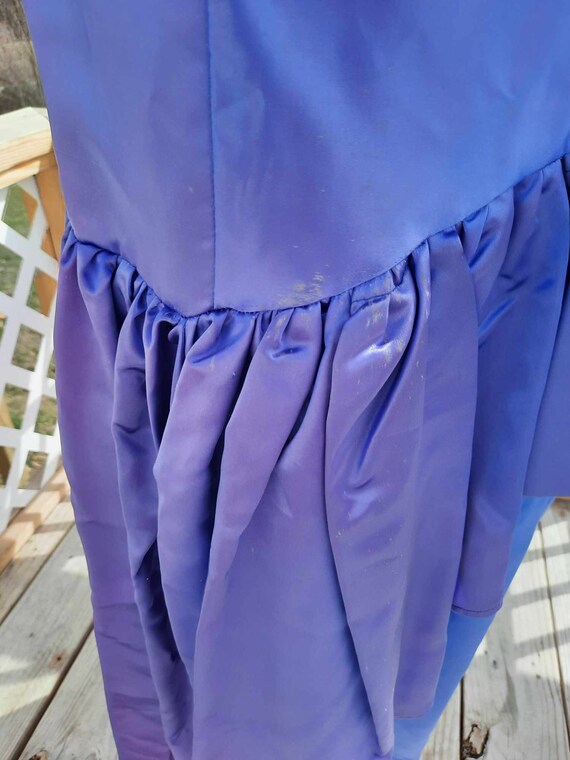 1980s formal purple prom dress, homecoming, costume, … - Gem