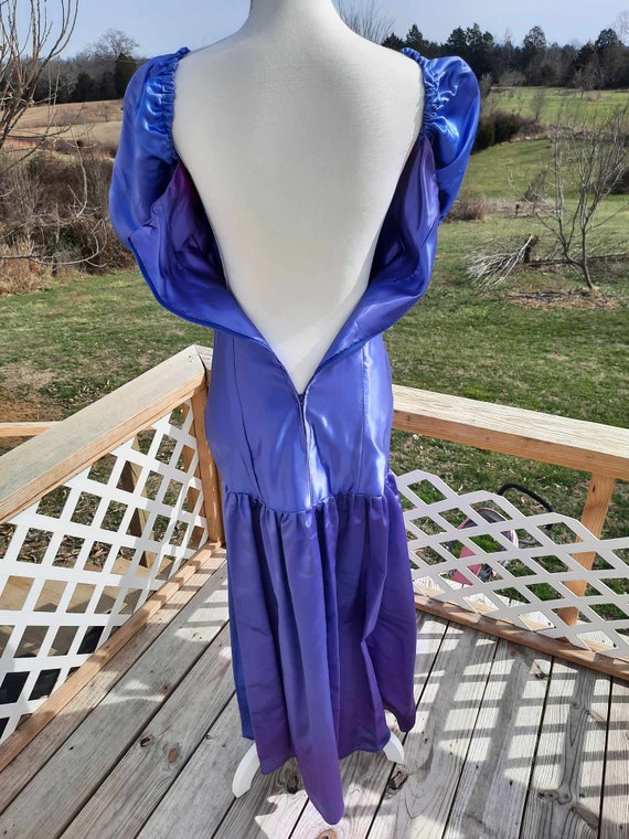 1980s formal purple prom dress, homecoming, costume, … - Gem