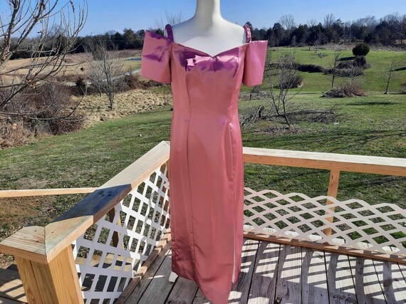 Vintage Homemade pink formal prom dress, costume, cos… - Gem