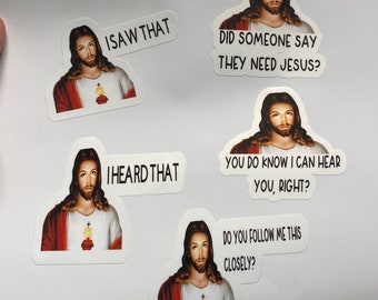 Jesus Sticker | Etsy