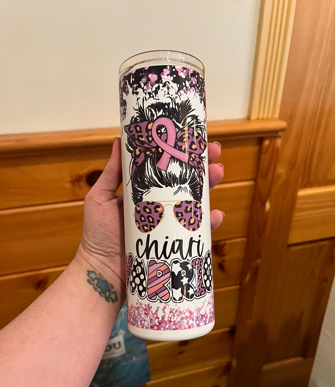 Chiari Zipper Head Tattoo