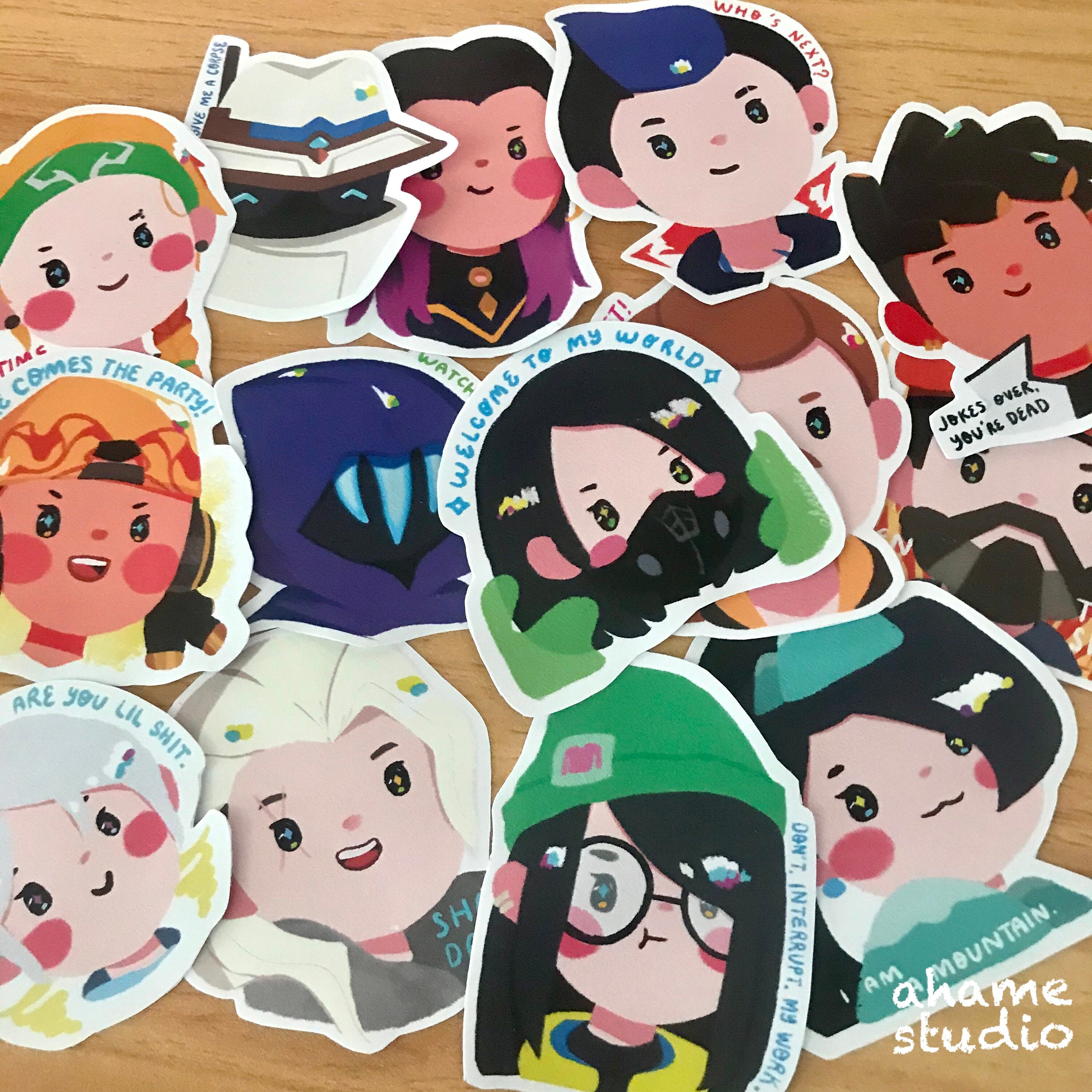 Valorant Stickers | Etsy