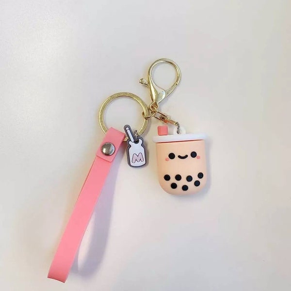 Boba Tea Keychain - Etsy