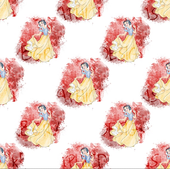 Snow White Seamless Pattern - Etsy