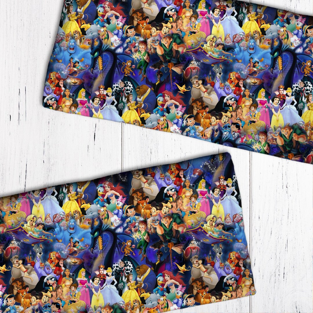 Character Mashup Seamless Pattern - Etsy