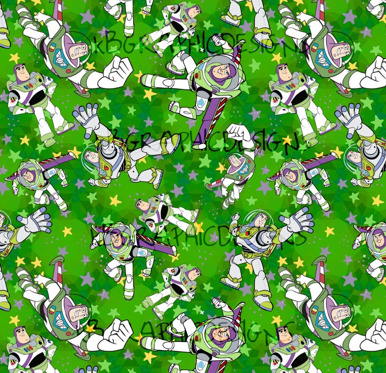 Buzz Lightyear Seamless Pattern - Etsy