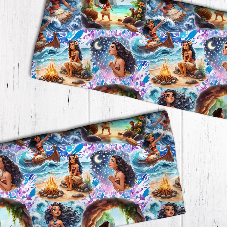 Moana Seamless Pattern - Etsy