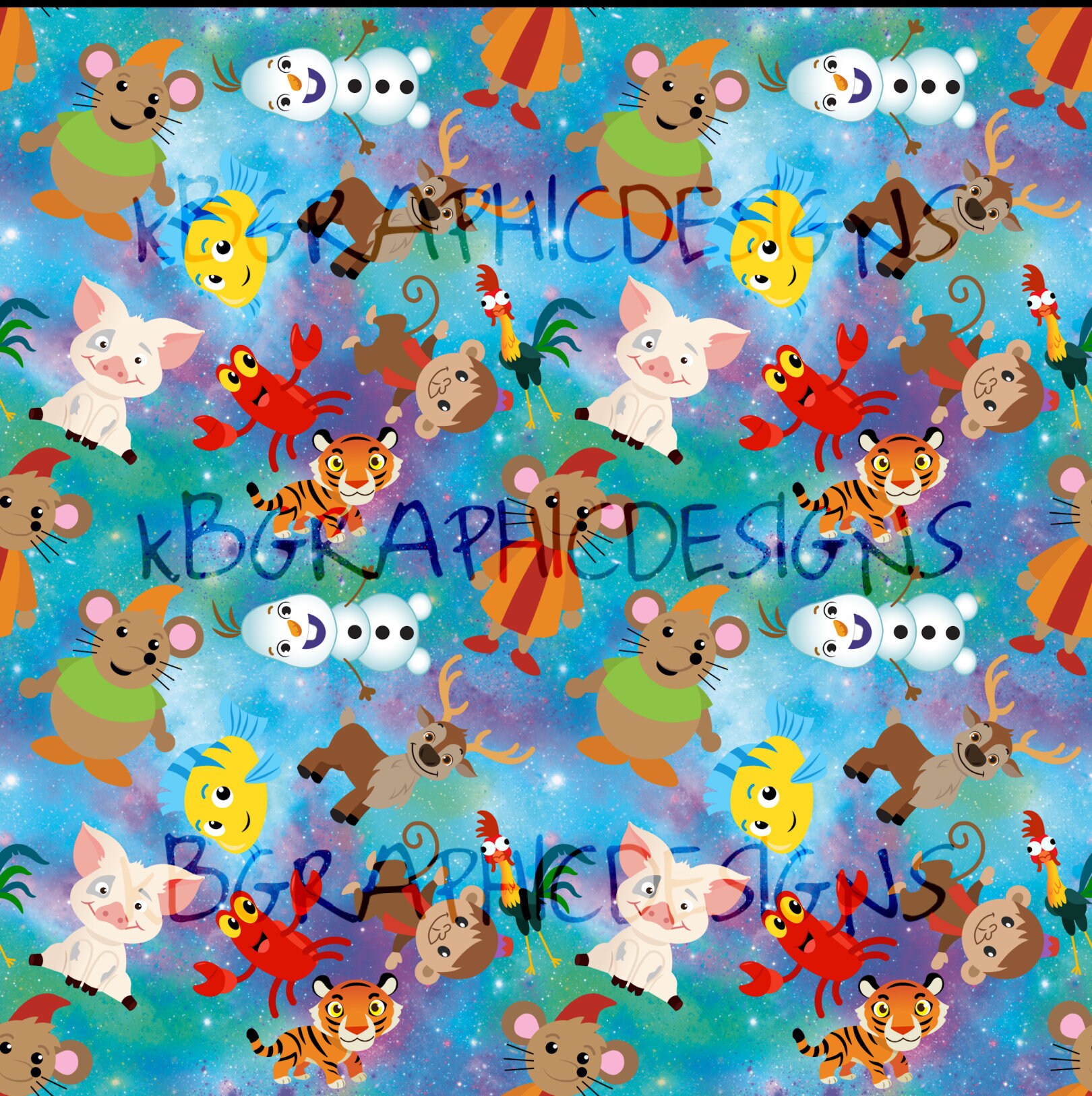 Sidekick Seamless Pattern - Etsy