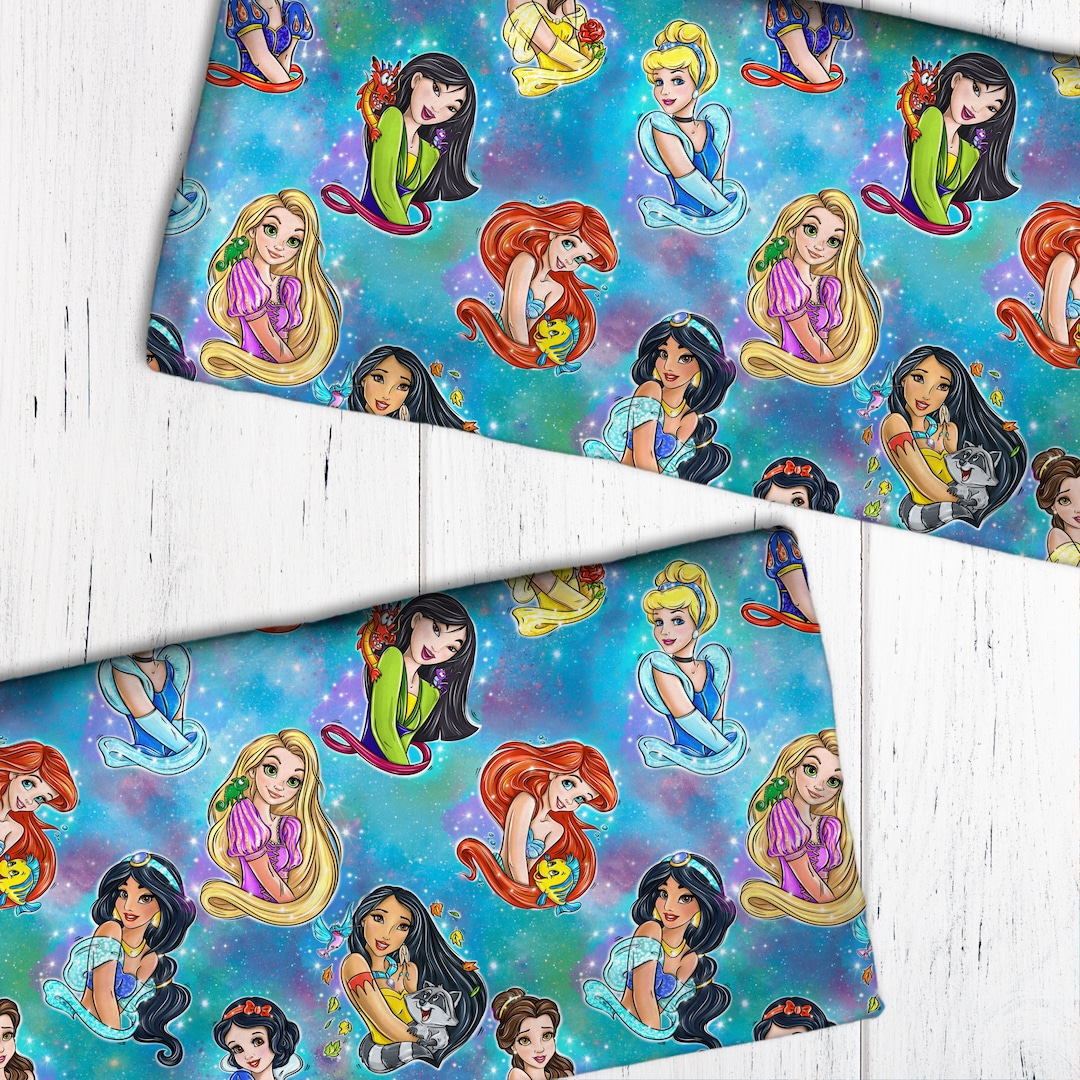 Princess Mashup Seamless Pattern - Etsy