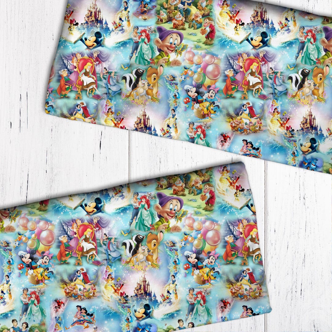 Character Mashup Seamless Pattern - Etsy