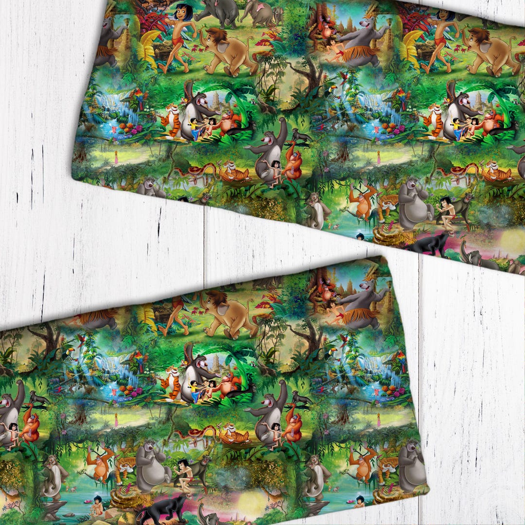 Jungle Book Seamless Pattern - Etsy