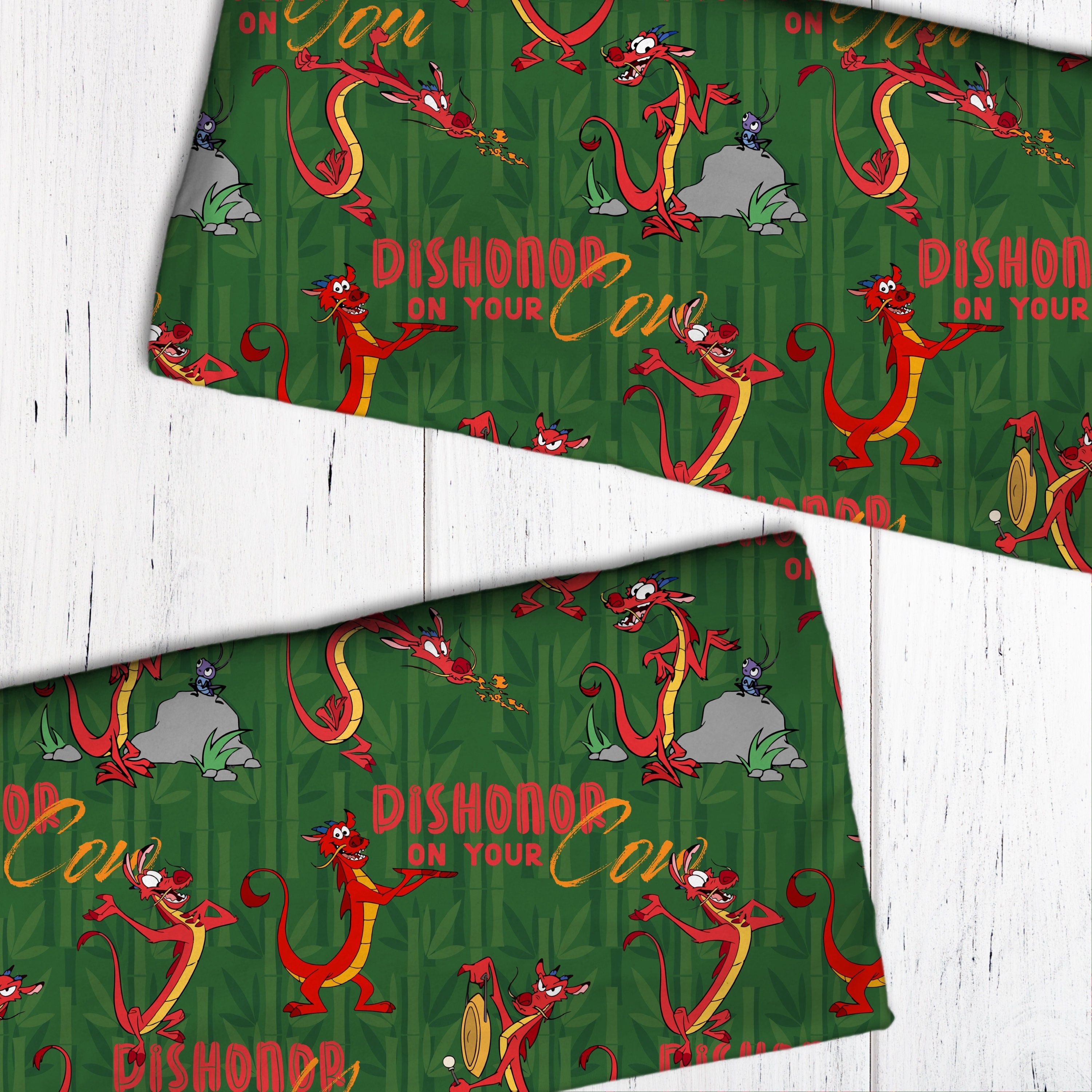 Mushu Seamless Pattern - Etsy