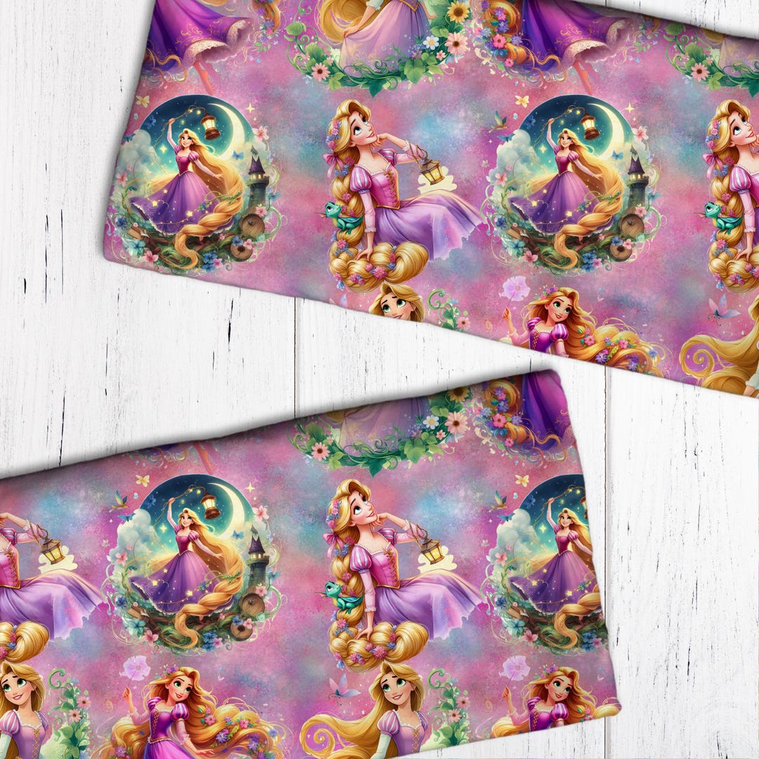 Rapunzel Seamless Pattern - Etsy