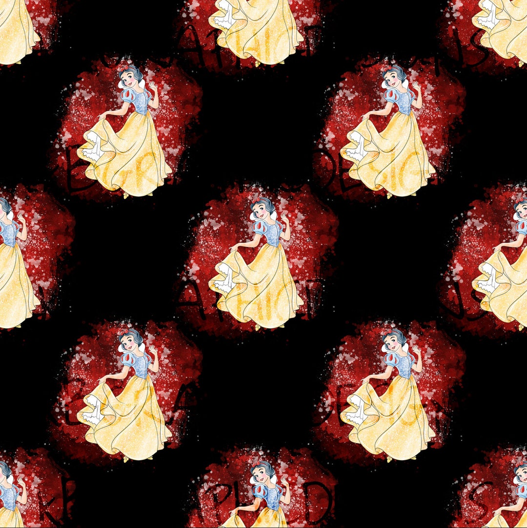 Snow White Seamless Pattern - Etsy