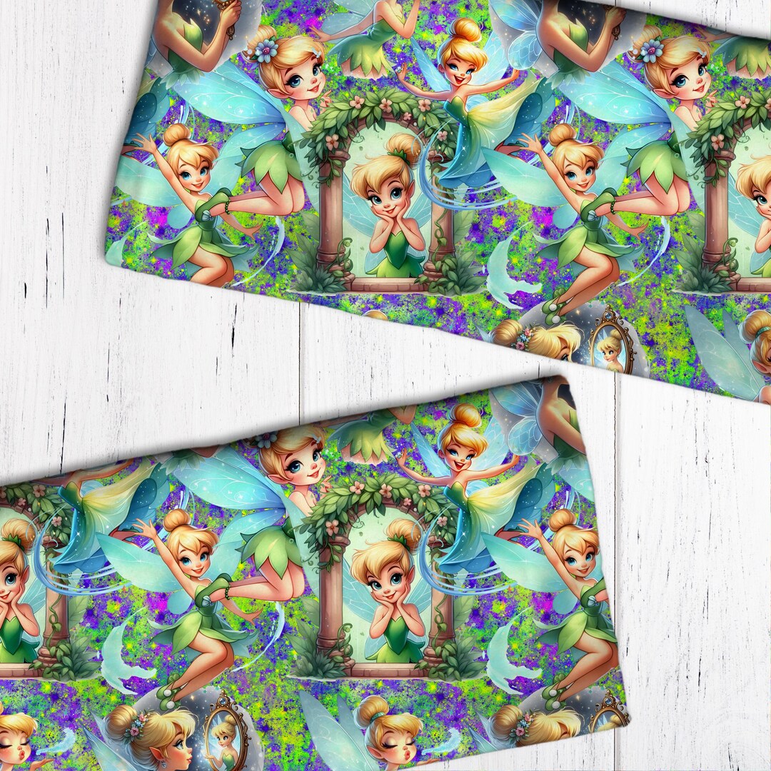 Tinker Bell Seamless Pattern - Etsy