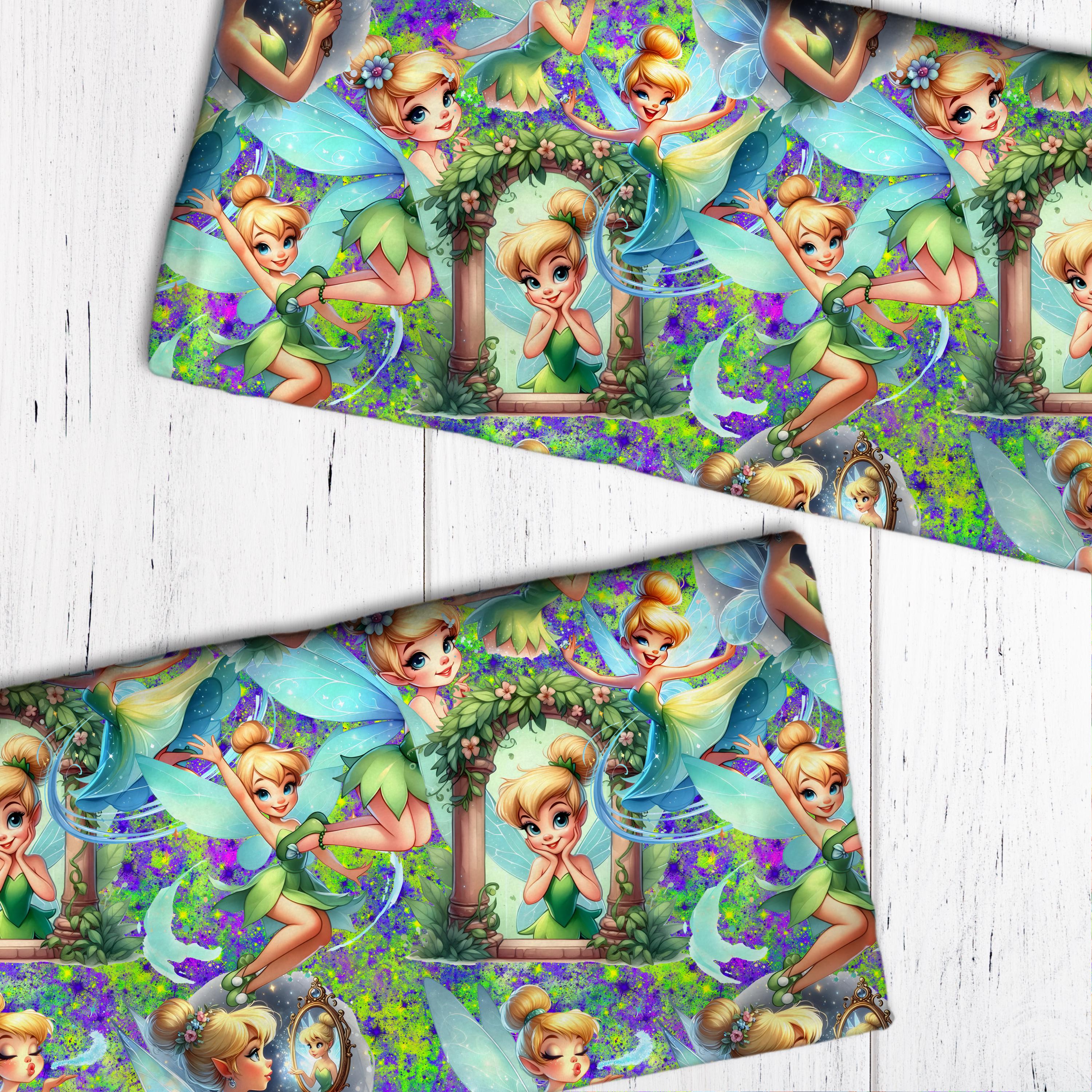 Tinker Bell Seamless Pattern - Etsy