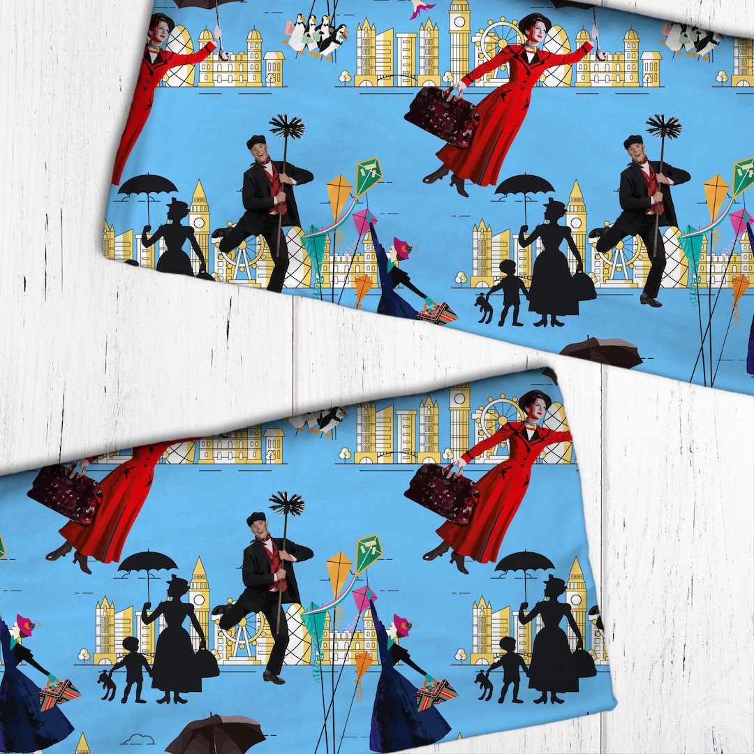 Mary Poppins Seamless Pattern - Etsy