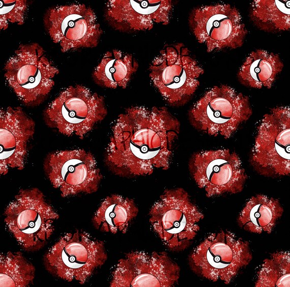Pokémon Seamless Pattern | Etsy