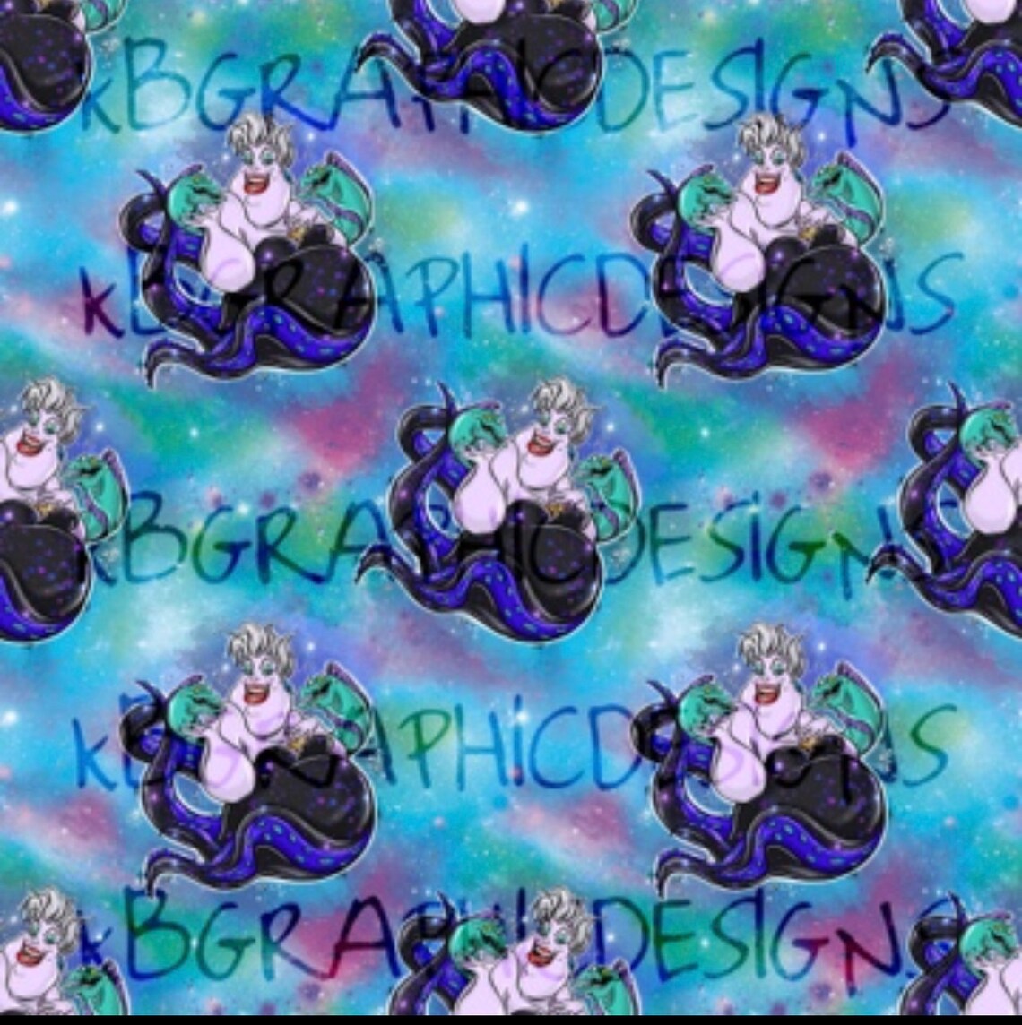 Ursula Seamless Pattern - Etsy