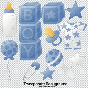 Its A Boy Baby Boy Clipart 23 PNG Transparent Background Instant ...