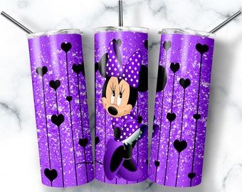 Purple Minnie Mouse - Etsy