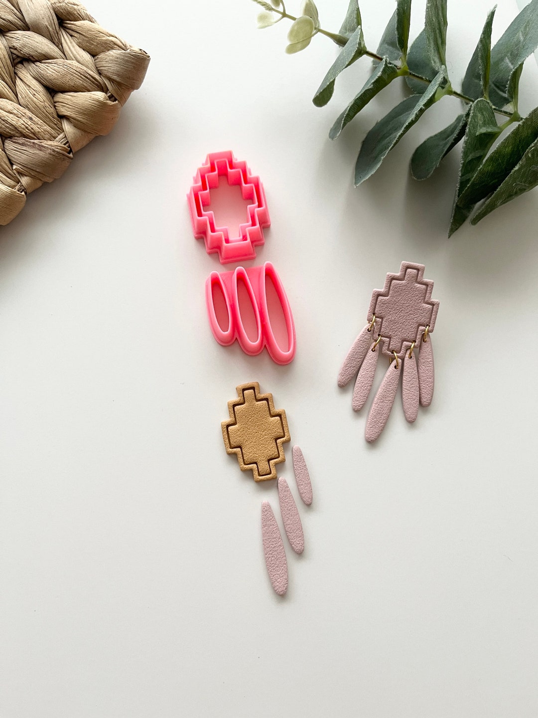 Moroccan Teardrop Dangle Polymer Clay Cutters: Jewelry Tools - Etsy