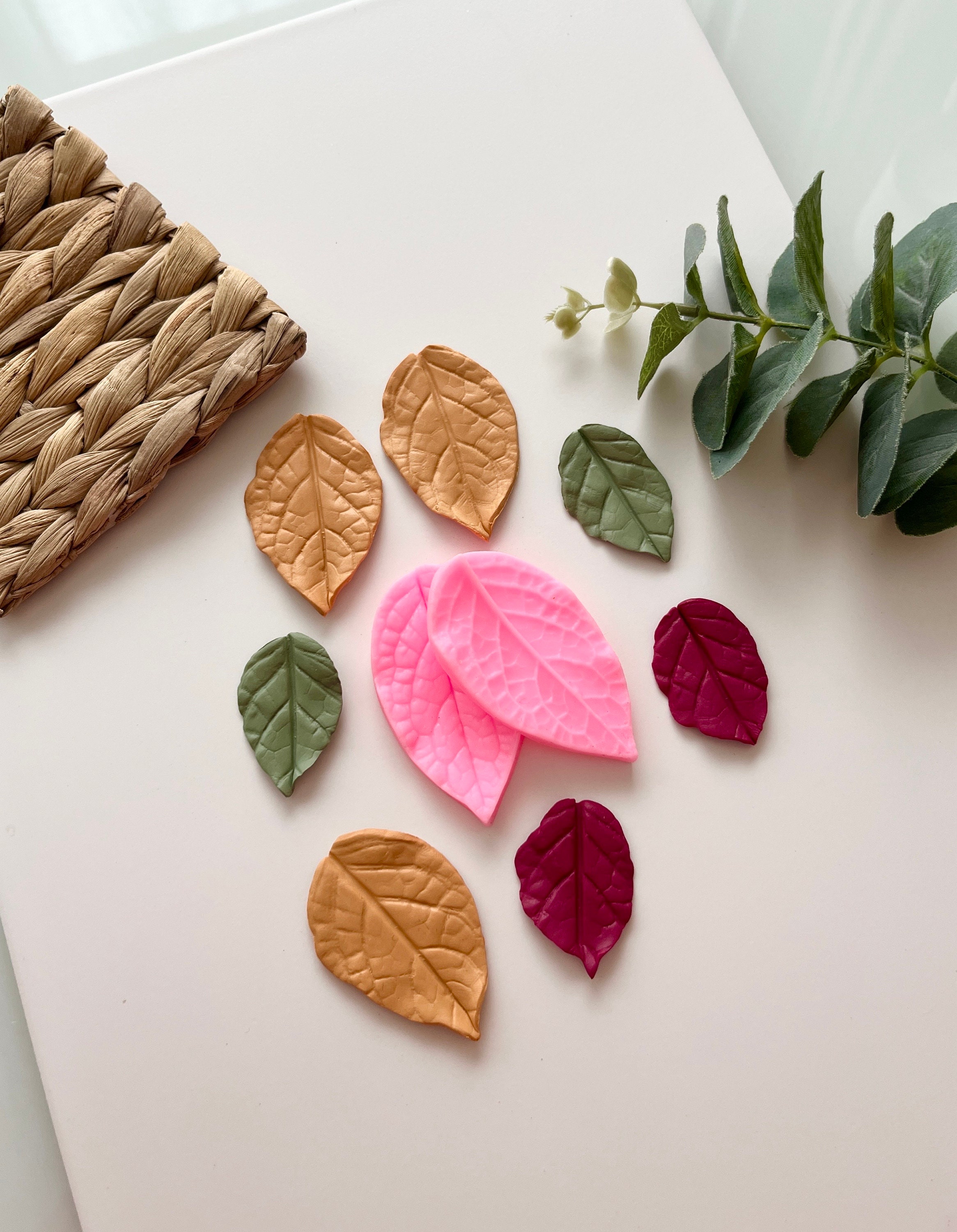 Autumn Leaf Press: Polymer Clay Cutters & Molds for Earrings - Etsy