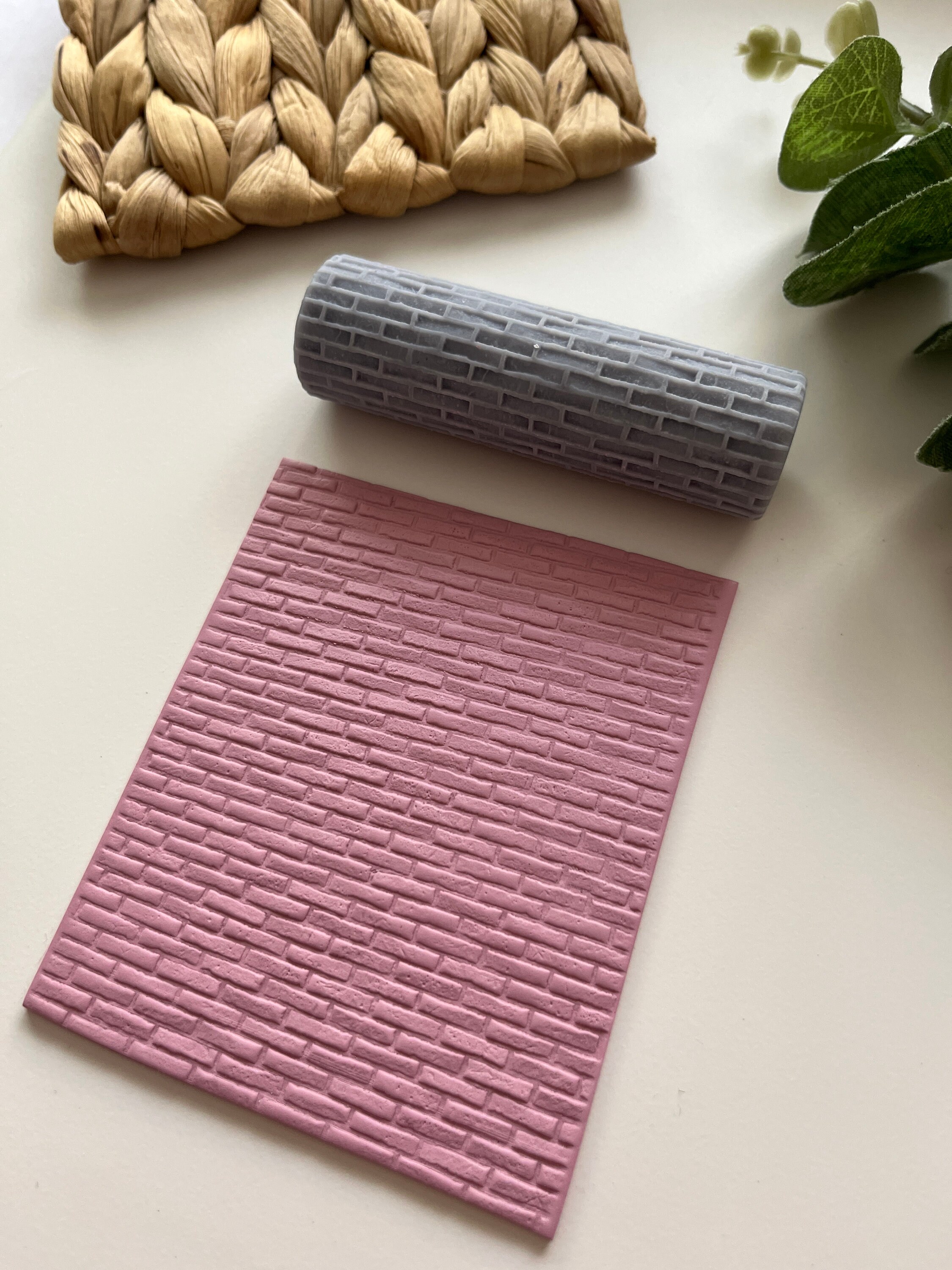 Brick Texture Roller: Polymer Clay & Jewelry Tool - Etsy