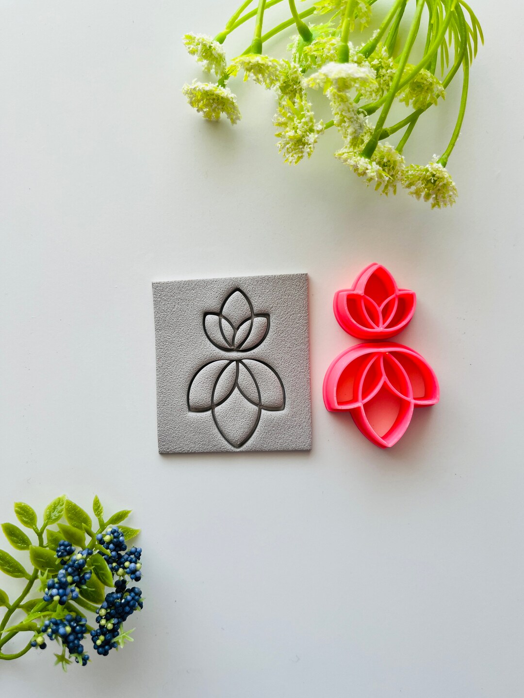 Water Lily Cutter Set / Polymer Clay Tools / Jewellery Tools / Earring ...