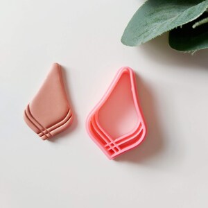 Tear Drop Nr4 Cutter / Polymer Clay Tools / Jewellery Tools / Earring ...