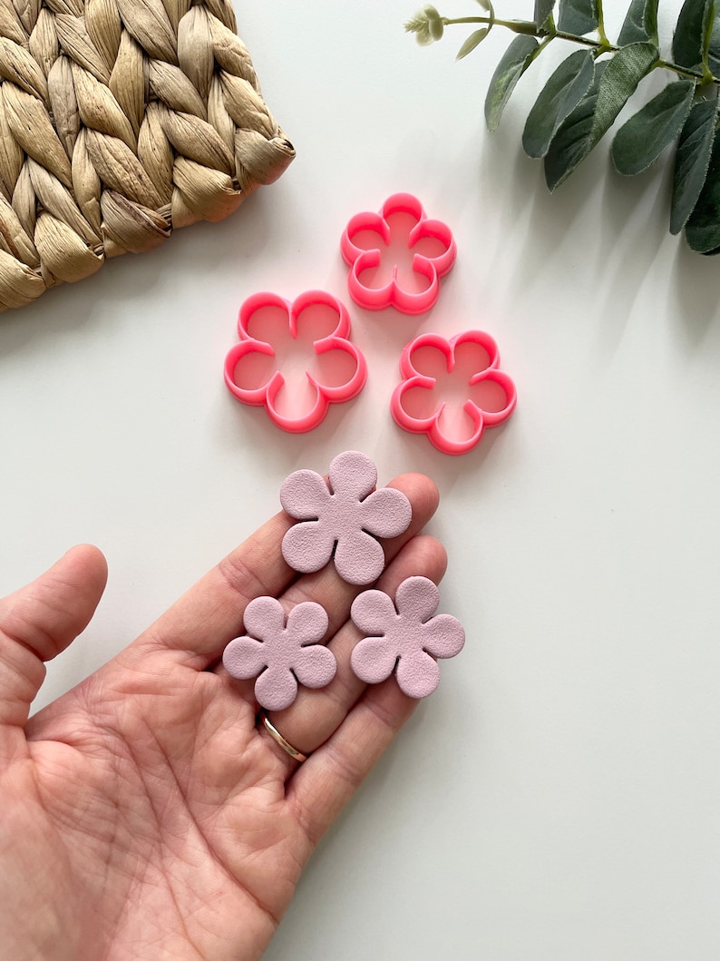 Daisy Flower Polymer Clay Cutters / Jewellery Tools / Earring Making ...